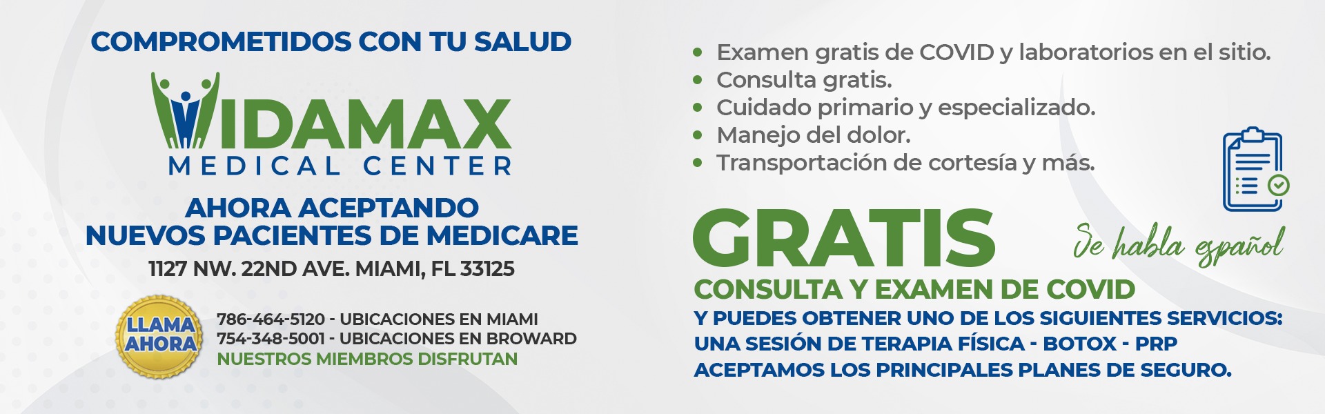 Vidamax - Centro Médico y de Bienestar en Miami